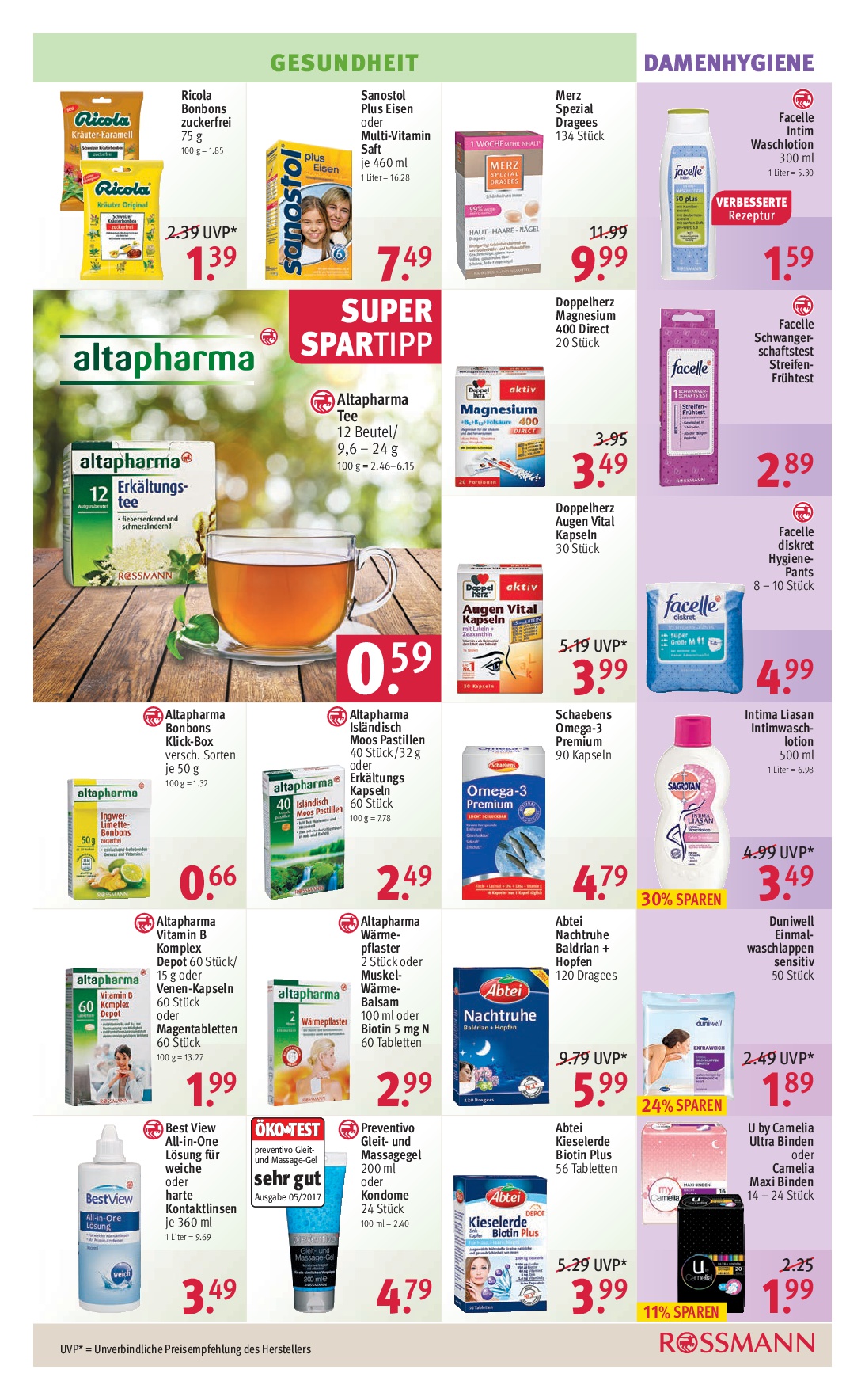 Rossmann Angebote gültig vom 23.10.2017 bis 27.10.2017
